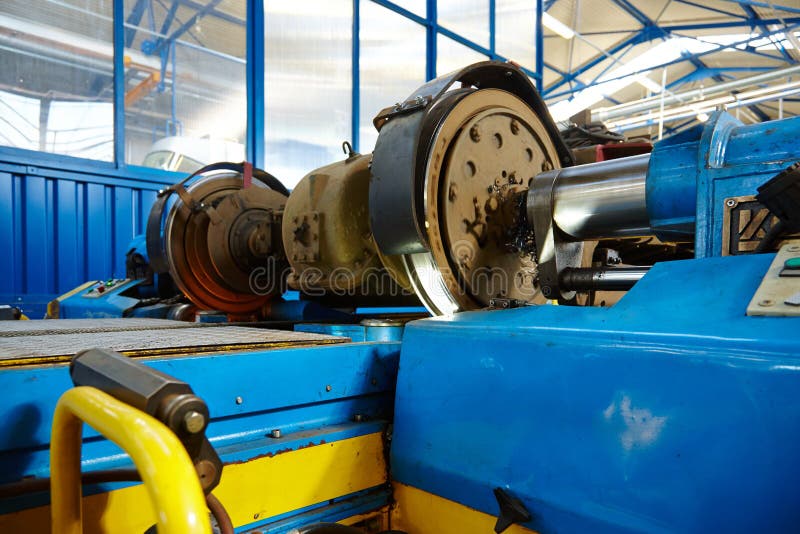 Lathe stock photo. Image of cutting, manufacture, metal - 28679234