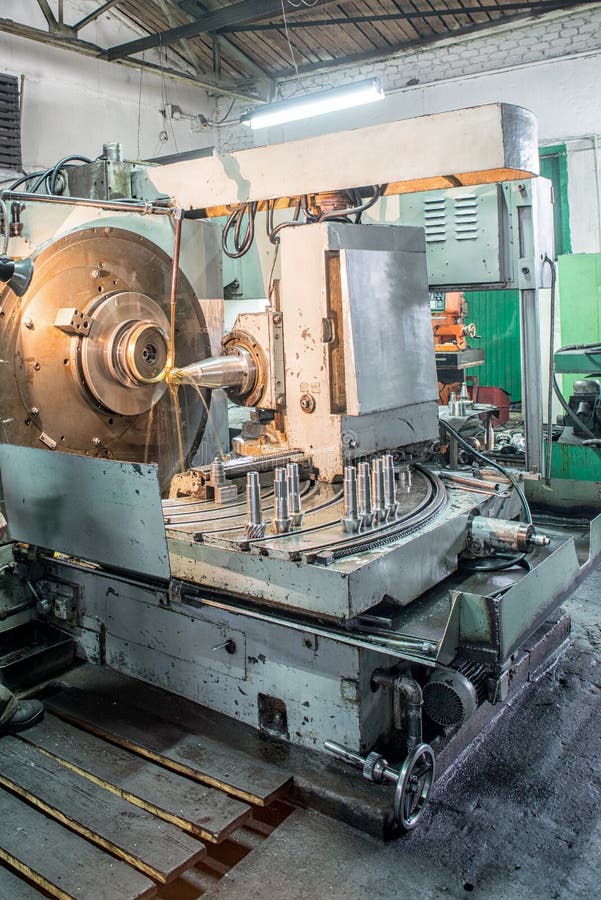 Lathe machine stock photo. Image of metalworker, machinery - 93347368