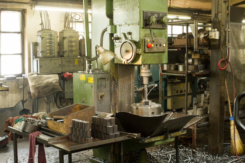 Lathe machine stock image. Image of mechanic, artifact - 31292957