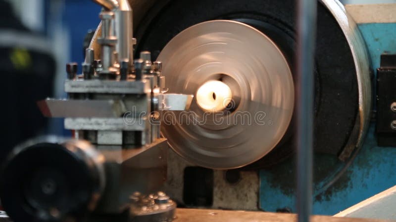 Lathe Machine in a Workshop, Part of the Lathe and Operation by ...