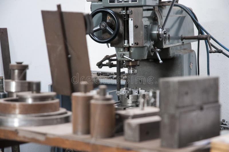 Lathe stock photo. Image of engineer, turning, fabricate - 39366728