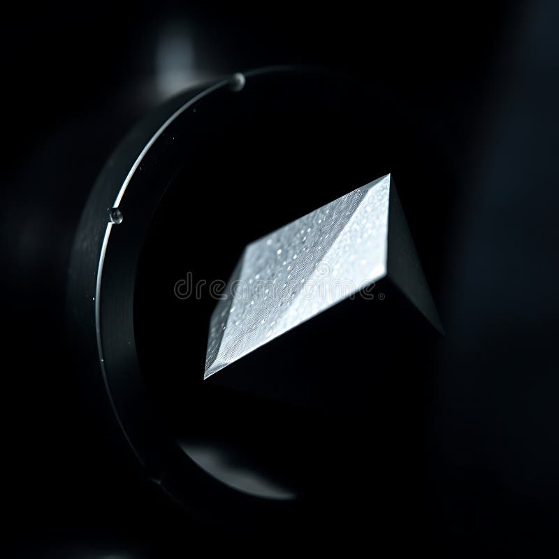 Lathe Tool with a Diamond Tip Captured in Extreme Close Up Showcasing ...