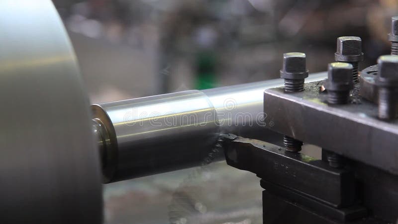 Facing Operation of a Metal Blank on Turning Machine with Cutting Tool ...