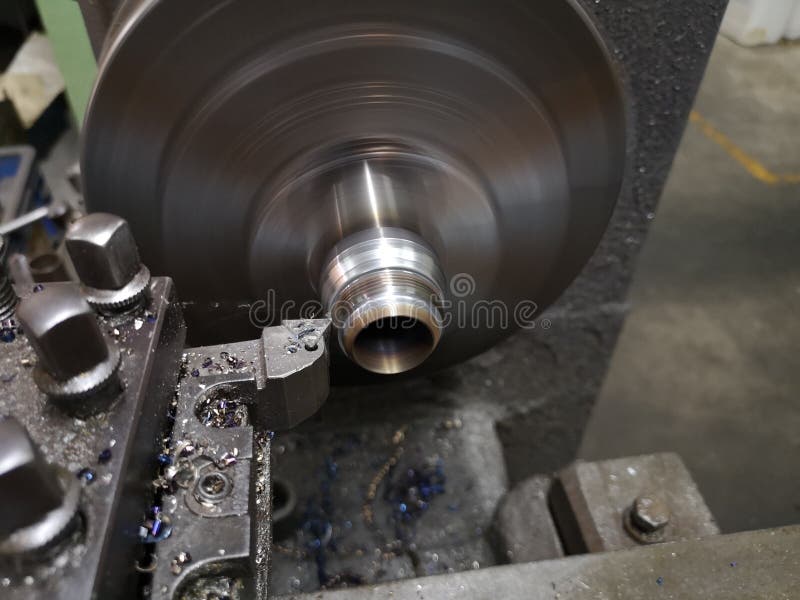 Lathe tool and workpiece stock photo. Image of engineering - 4540408