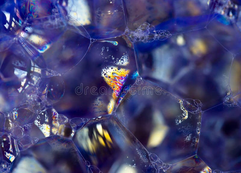 Lather. Abstract Background from Bubbles and Soap Foam Stock Photo ...