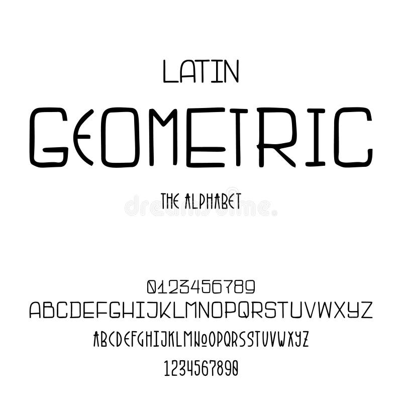 Latin Alphabet Classical Calligraphy and Lettering. Wedding Font Stock ...