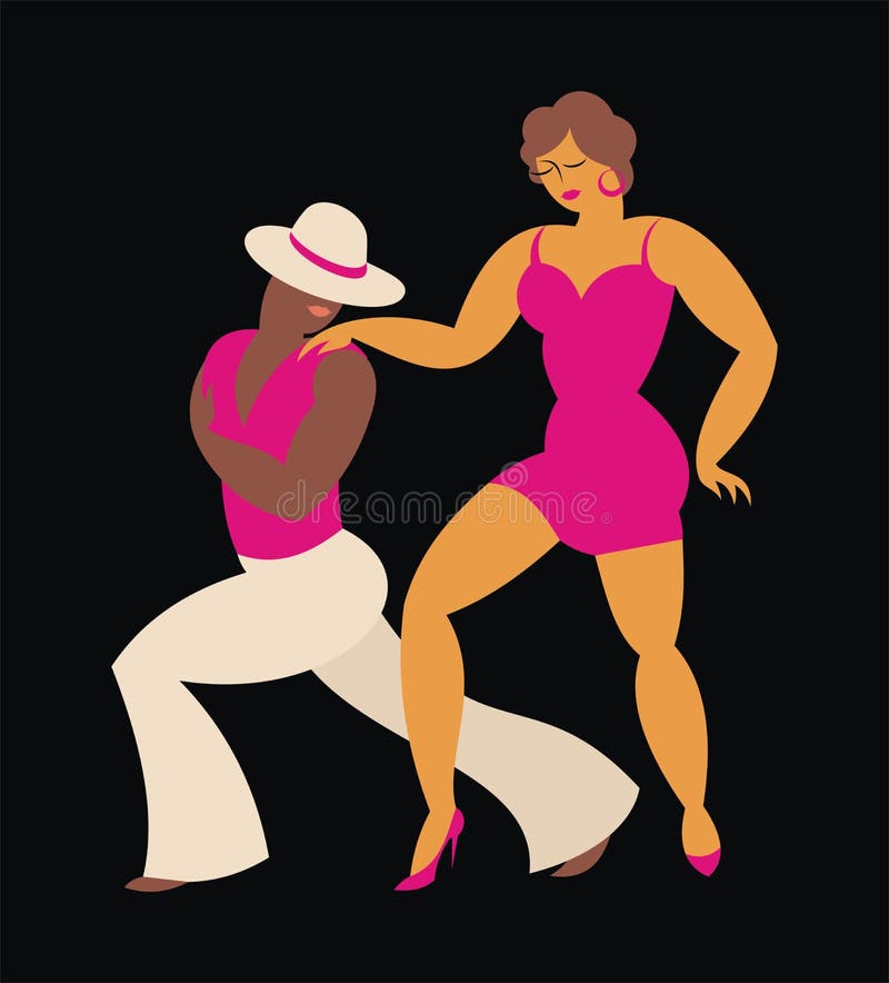 Latin America dance salsa stock vector. Illustration of salsa - 72979372