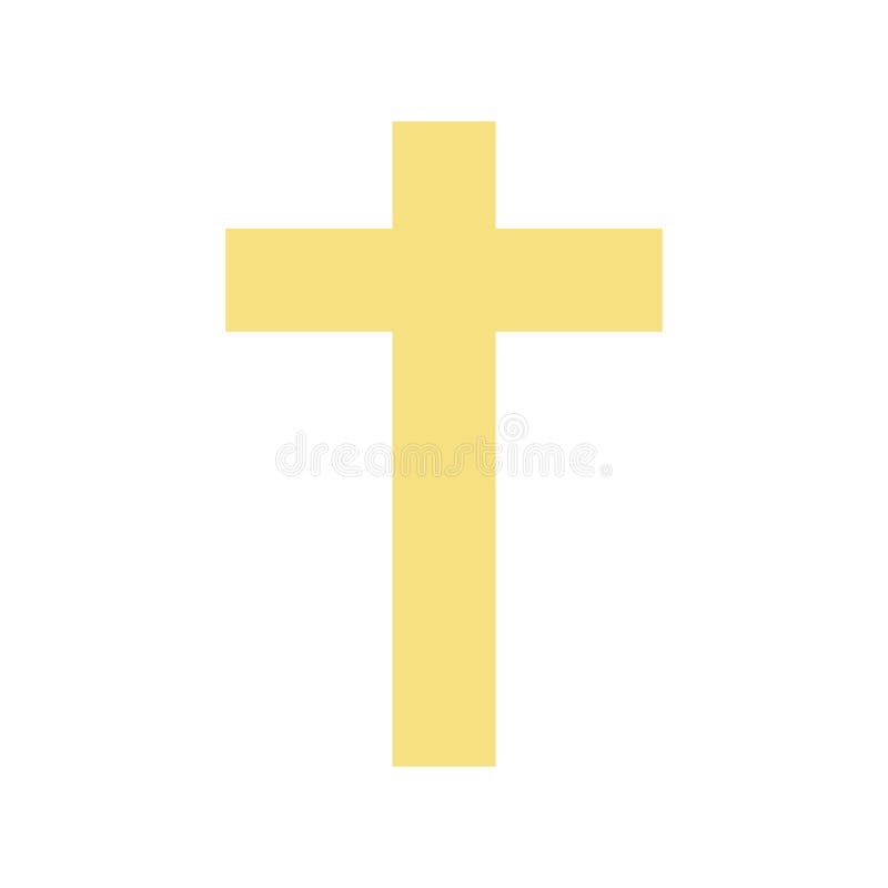 Latin Cross Icon Vector Image. Stock Vector - Illustration of symbol ...