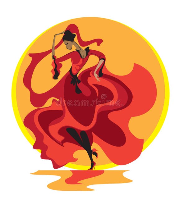 Latin Dancer Stock Illustrations – 6,691 Latin Dancer Stock ...
