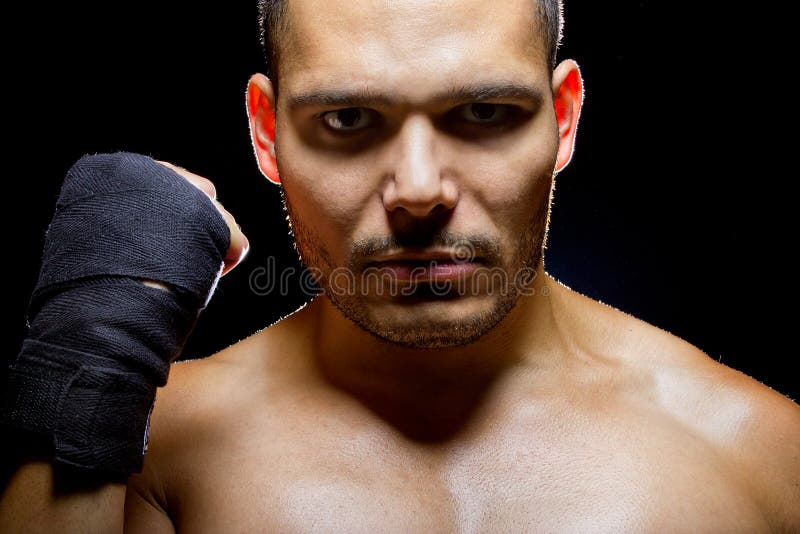 Latin Fighter stock photo. Image of intense, conviction - 50967170