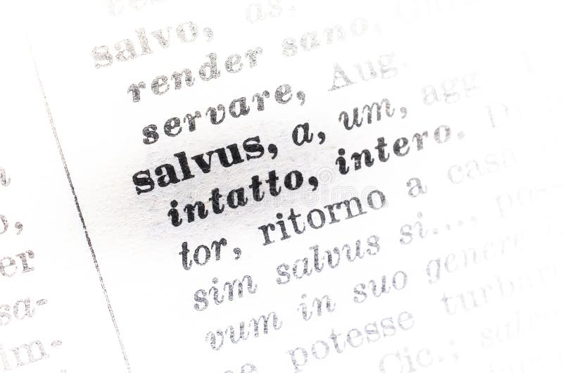 Latin language stock photo. Image of words, dictionary - 44842842