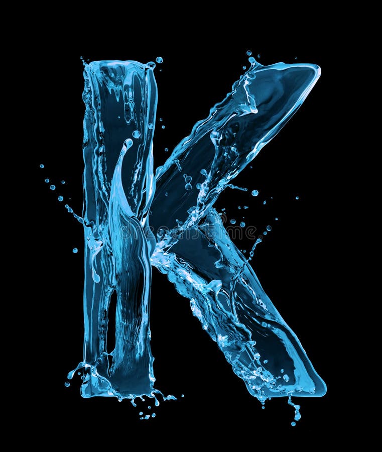Letter K Water Alphabet Stock Illustrations – 417 Letter K Water ...