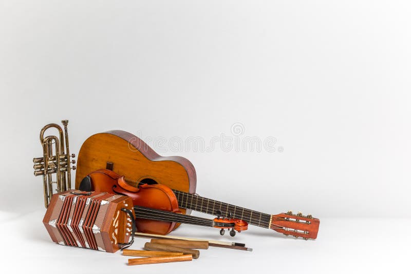 Hispanic Musical Instruments Stock Image - Image of central, hispanic ...
