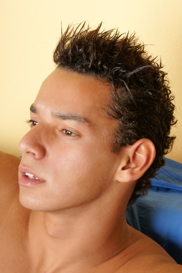 Latin young man portrait stock image. Image of latin - 11909865