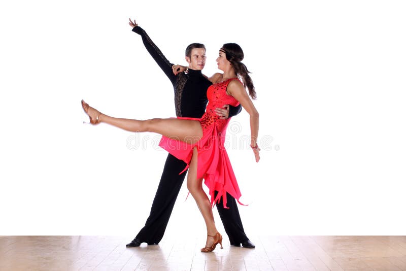 Latino dancers in ballroom stock photo. Image of health - 60628664