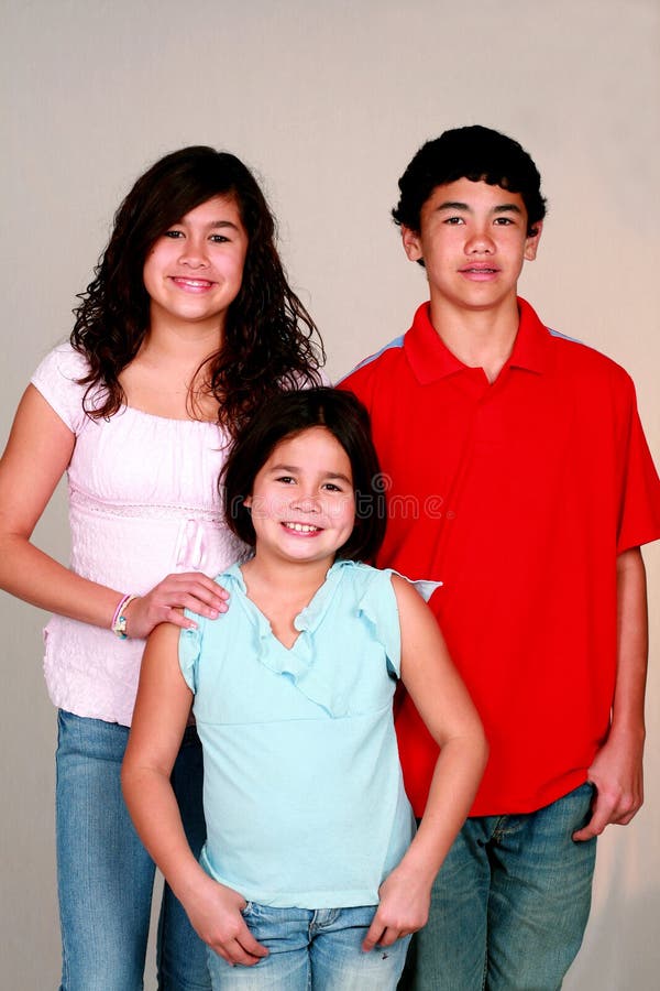 Latino Kids stock photo. Image of smiling, hair, dark - 7235552