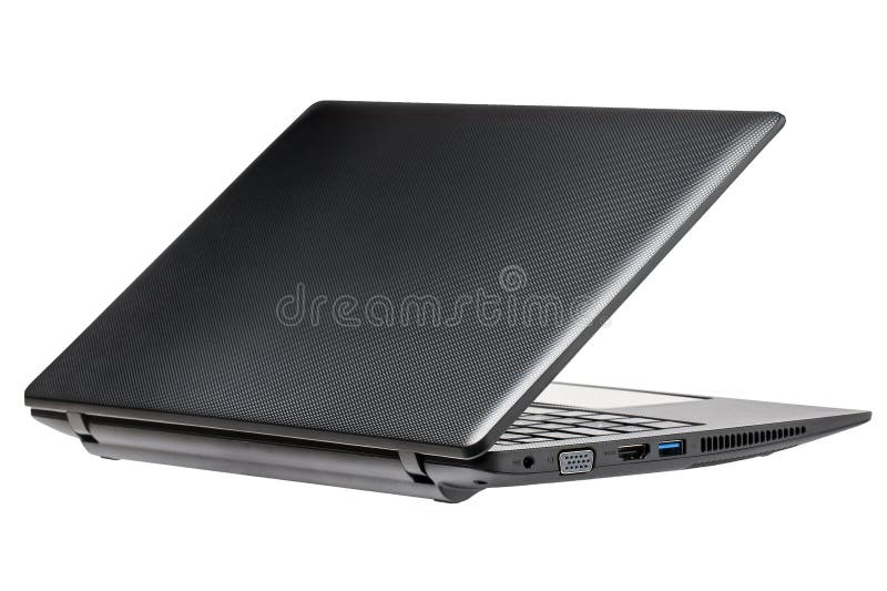 Computer Portatile Chiuso Isolato Fotografia Stock - Immagine di ...