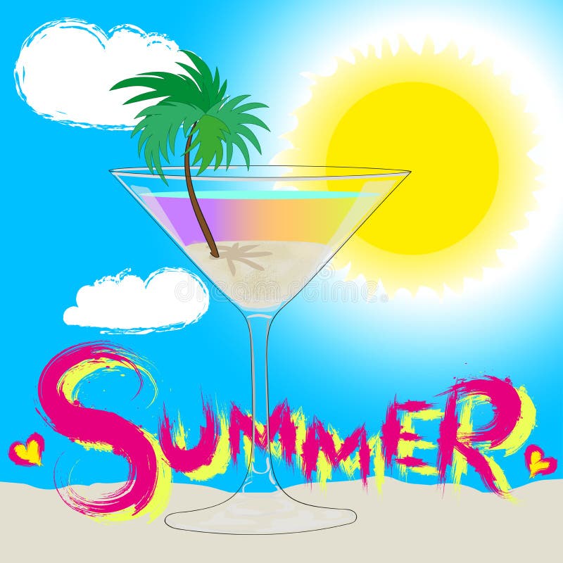 Lato rysunek ilustracja wektor. Ilustracja złożonej z magia - 49518271