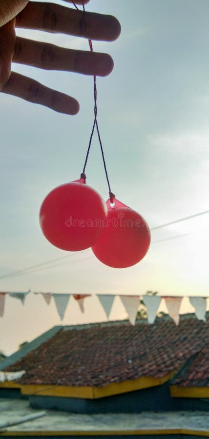 Lato Lato is a Typical Indonesian Toy Stock Photo - Image of indonesian ...