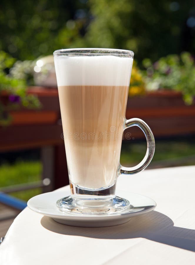 Latte stock image. Image of drink, foam, coffee, morning - 39279469