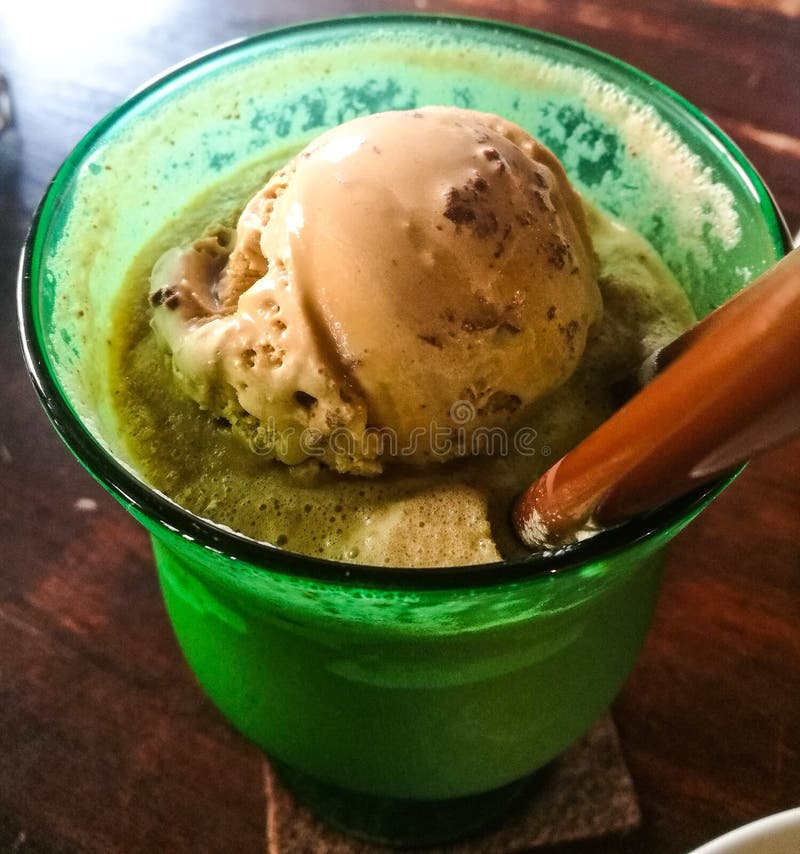 Latte float stock photo. Image of foam, float, latte - 90200074