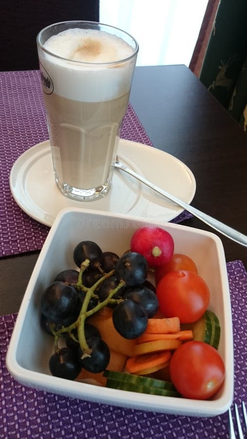 Breakfast editorial stock photo. Image of latte, fresh - 108185573