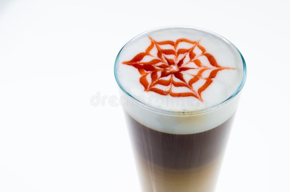 Latte machiato stock image. Image of lattemachiato, background - 30659873