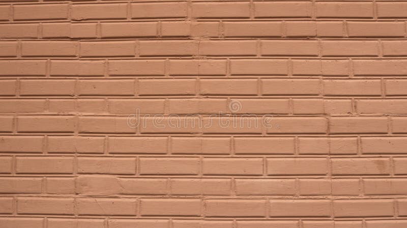 Brick Wall of the Color of Latte in Design Stock Illustration ...