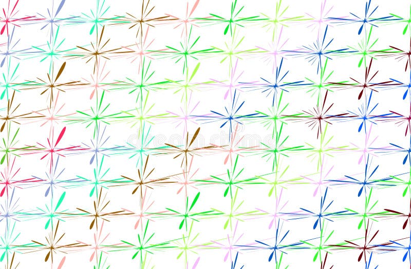 Lattice of Abstract Elements with Different Transparency and Glowing ...