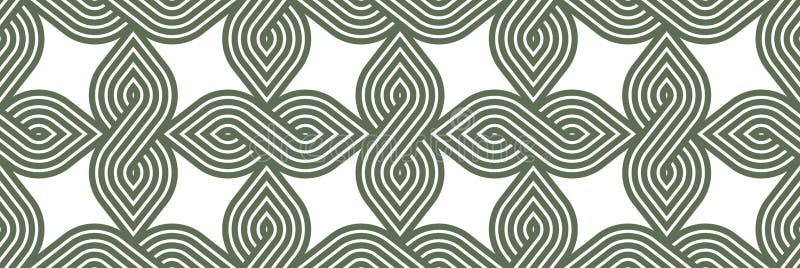 Lattice Geometric Seamless Pattern Vector Design, Trendy Retro Style ...