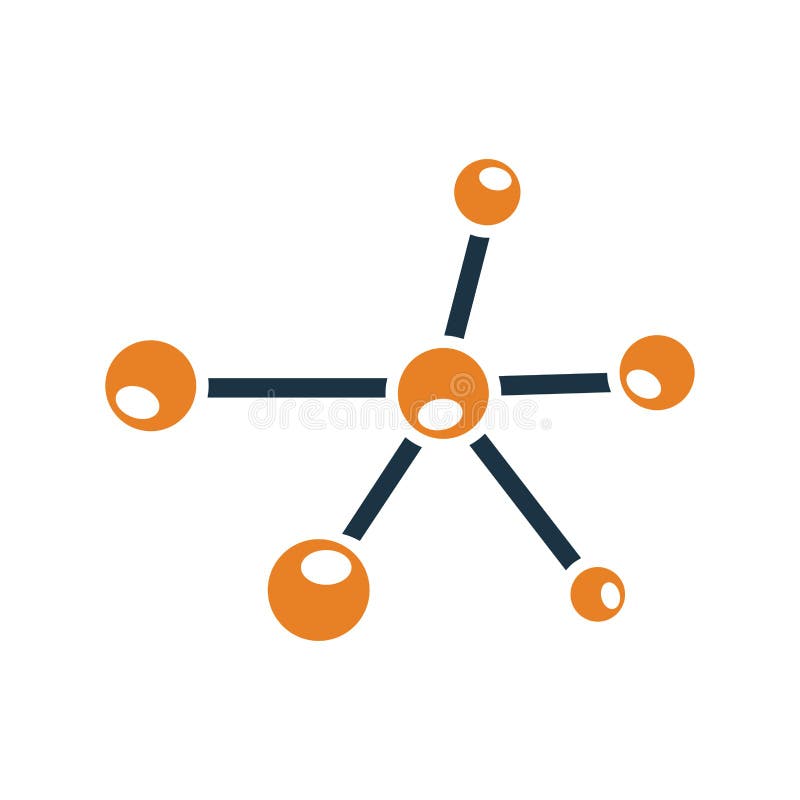 Lattice, Science, Molecule Icon. Simple Design Stock Illustration ...