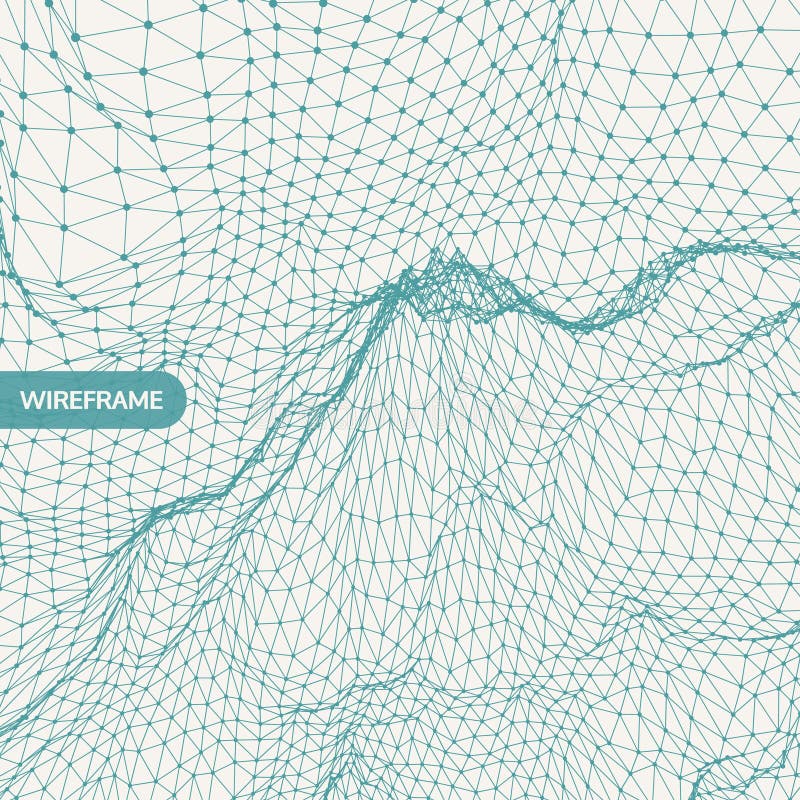 Lattice Structure. Science or Technology Background. Graphic Design. 3D ...