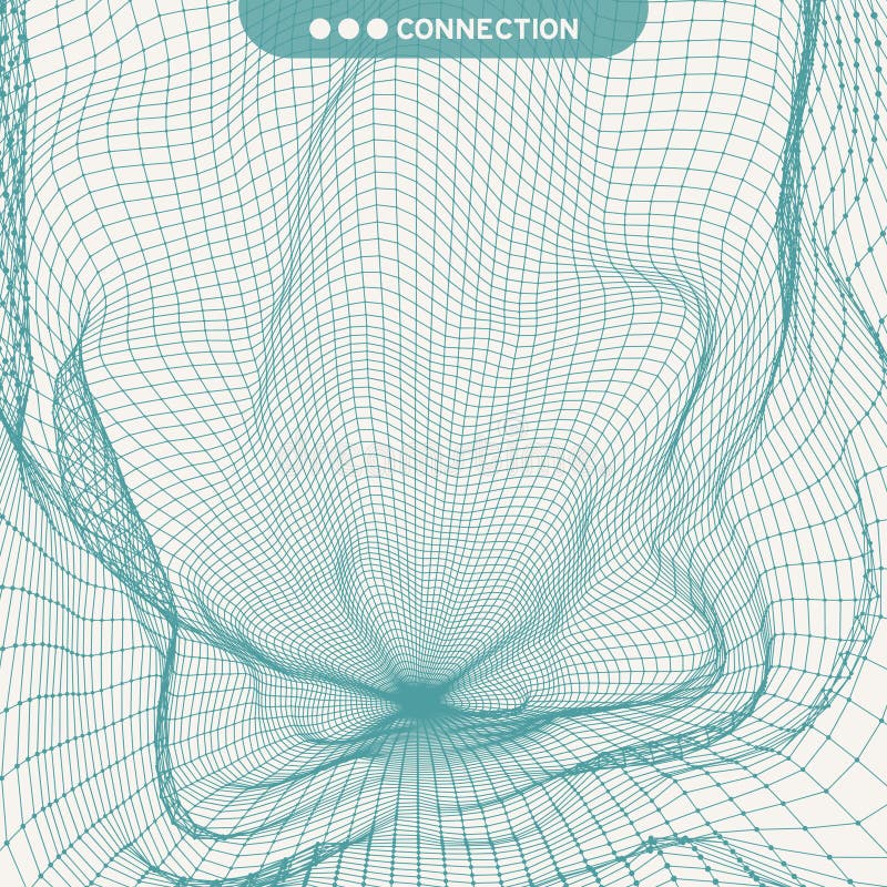 Lattice Structure. Science or Technology Background. Graphic Design. 3D ...