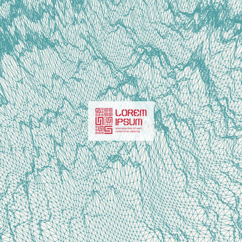 Lattice Structure. Science or Technology Background. Graphic Design. 3D ...