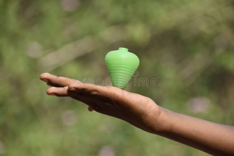 Lattu Play on Out Door or Lattu Game in India Stock Photo - Image of ...