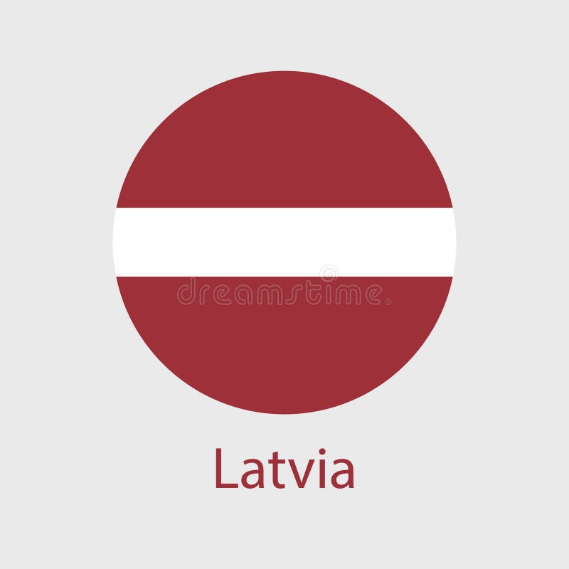 Latvia Flag Vector Icons Set of Illustrations Stock Vector ...