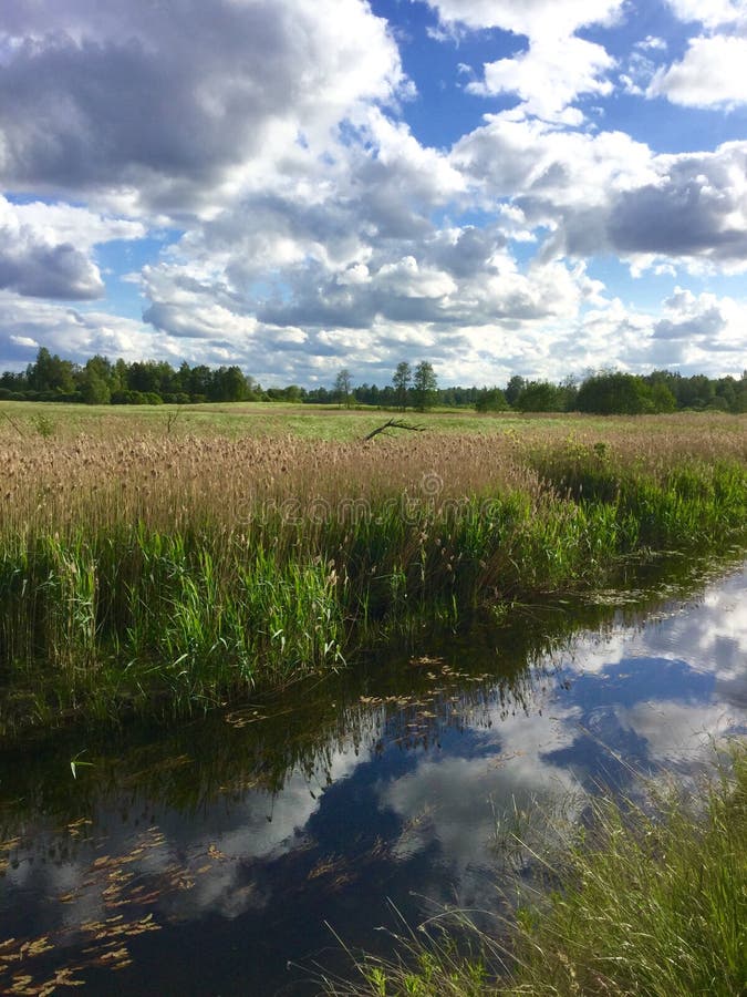 Latvia. Latgale. Rezekne Region. Stock Image - Image of latvia ...