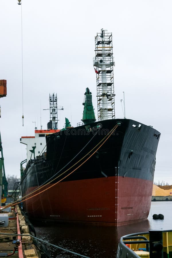 Latvia, Riga. 2005-03-31 Riga Shipyard Editorial Image - Image of ...