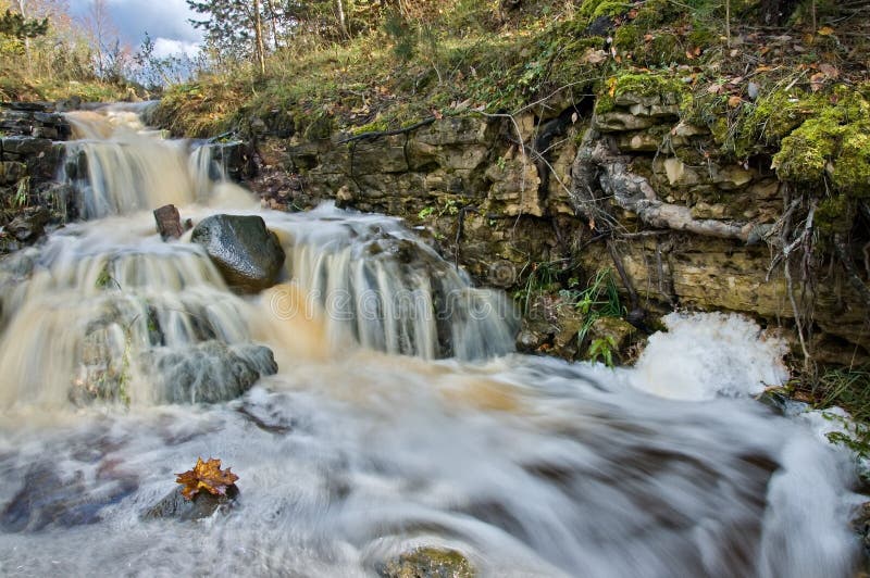 A Waterfall on the Jur-jur River in Crymea, Ukraine Stock Photo - Image ...