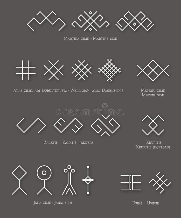 Latvian Signs Stock Illustrations – 67 Latvian Signs Stock ...