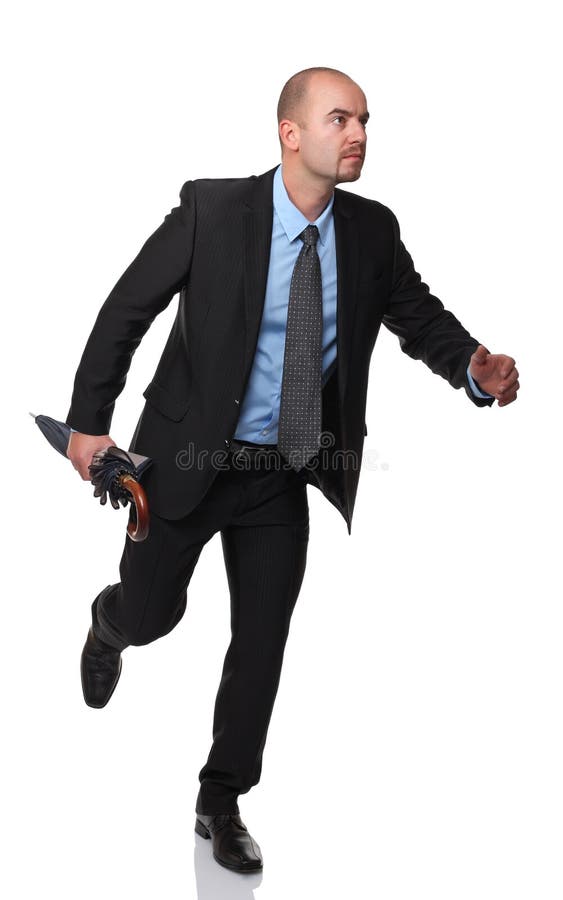 Laufender Mann stockfoto. Bild von erwachsener, getrennt - 30631668
