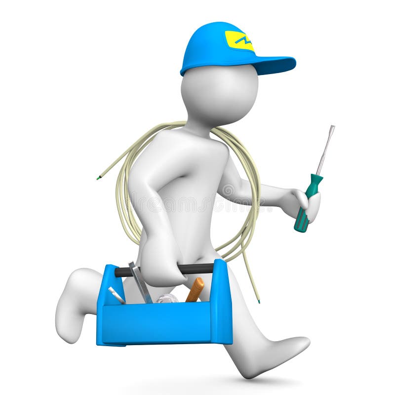 Elektriker Stock Illustrationen, Vektors, & Klipart – (11,355 Stock ...