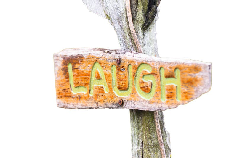 Grunge Laugh Sign stock image. Image of studio, beautiful - 16398793