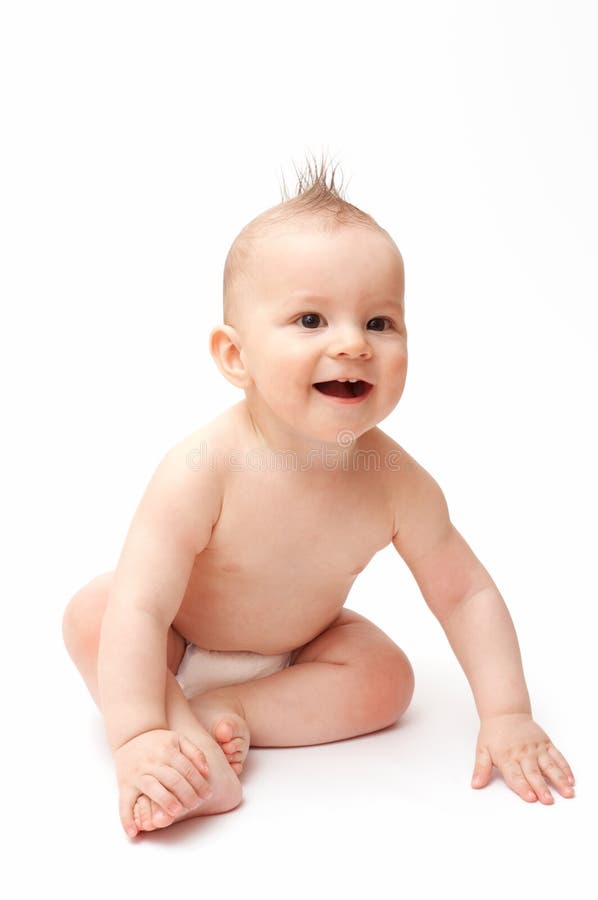 Laughing baby stock photo. Image of emotion, face, cute - 4743336