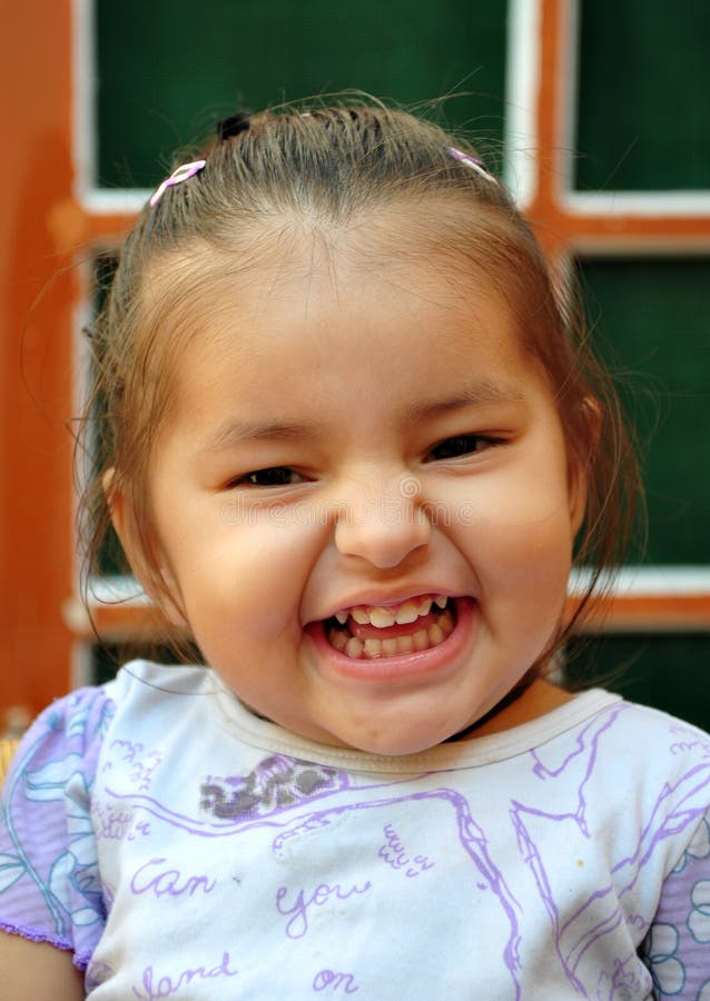 Laughing baby girl stock image. Image of laughing, female - 21823169