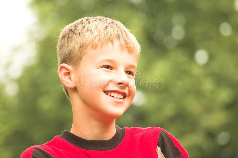 Laughing boy portrait stock image. Image of relax, country - 1144885