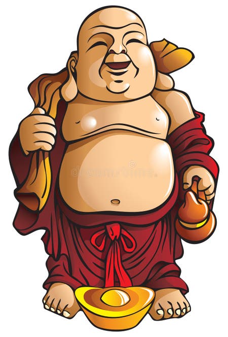 Fat Buddha Stock Illustrations – 176 Fat Buddha Stock Illustrations ...
