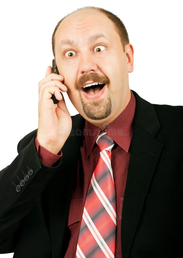 Laughing businessman stock image. Image of holding, conversation - 14600939