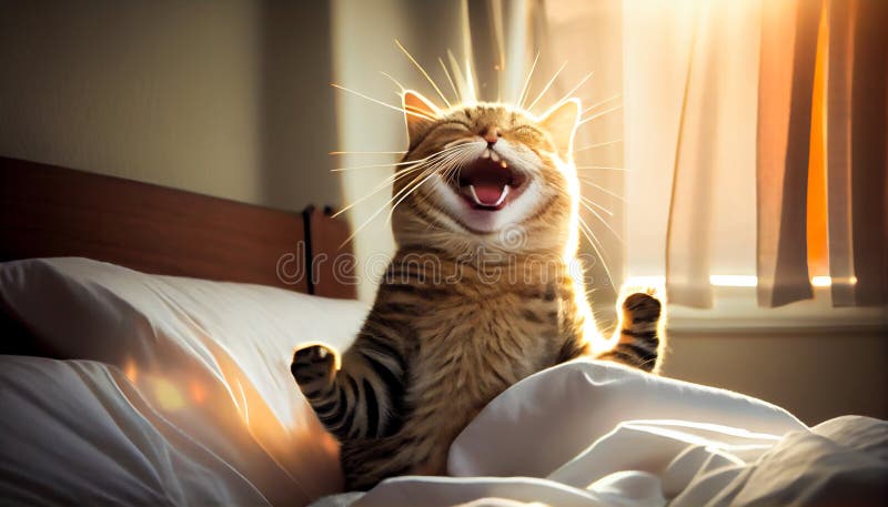 Cat Laughing Hysterically