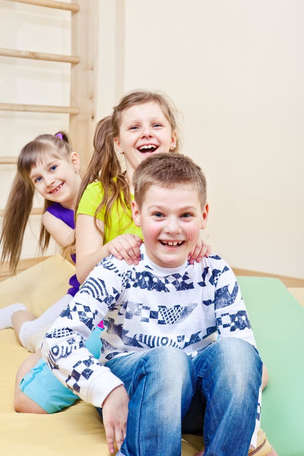 Laughing children stock photo. Image of activities, expressive - 24490822